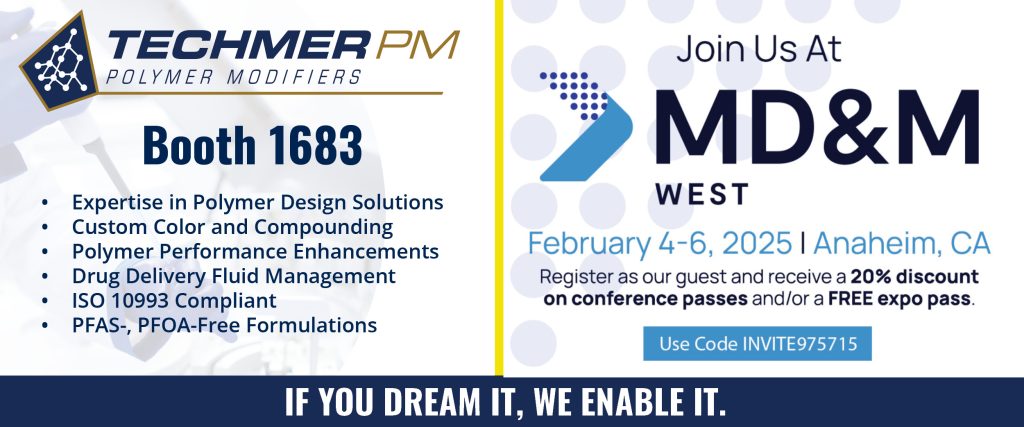 Techmer PM will be exhibiting at MD&M West 2025 - Techmer PM
